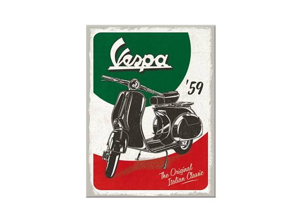 Deko-Magnet Vespa - The Italian Classic Retro-Style von Nostalgic-Art