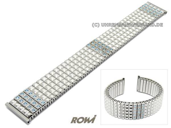 Uhrenarmband Fixoflex Edelstahl 22mm ROWI