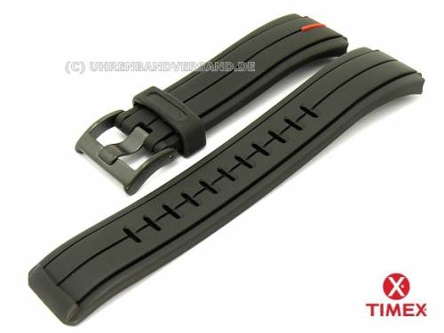 Uhrenarmbänder TIMEX T45581 16mm Kunststoff schwarz